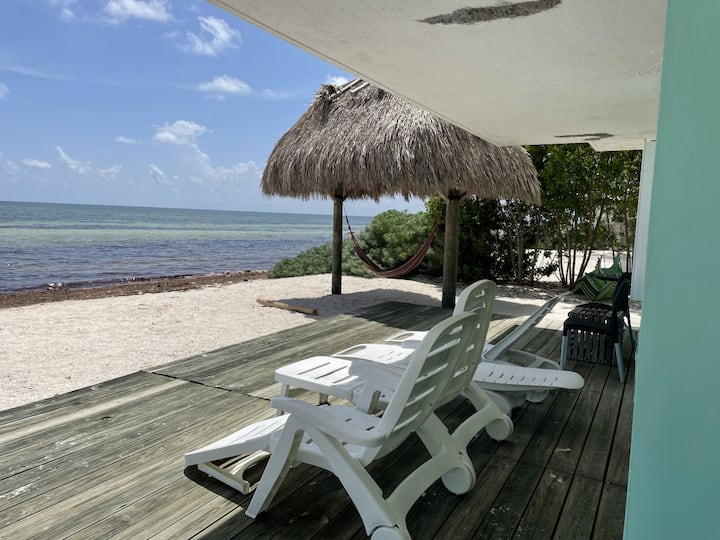 Charming Beach House Directly On The Beach - The Bahamas