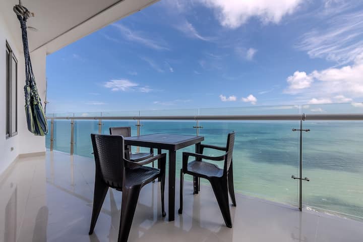 24th Floor Ocean View 2br - Cartagena