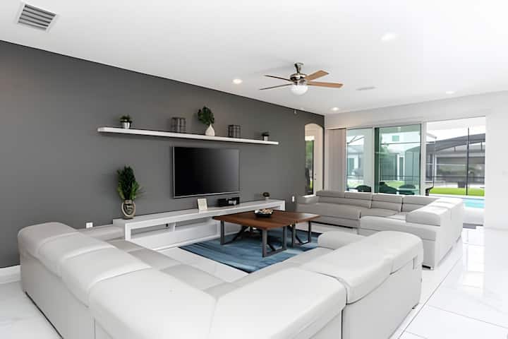 9br/9.5ba - 20 Guests Luxury Villa Sonoma Resort - Kissimmee