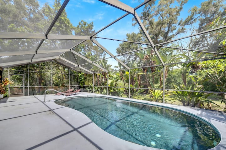 Palm Harbor Estate W/ Pool | Large Backyard - Dunedin, FL