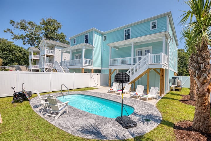 Beach Home! Private Pool! Arcade-beach-fun! - Murrells Inlet, SC