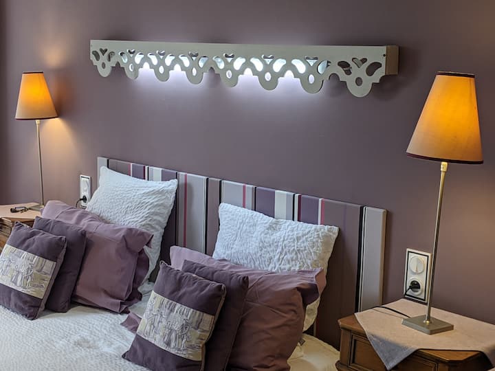 Chambre Double Confort - Jardin - Avranches