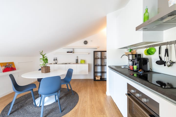 Modern Apartment Double Terrace And Free Parking - Alba, CN