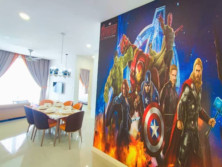 Avengers Themed #D'pristine Apt Legoland [Tgp] - Gelang Patah
