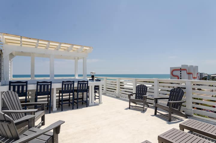 Ev Charger, Elevator, Ocean View,  Rooftop! - C298 - Carolina Beach