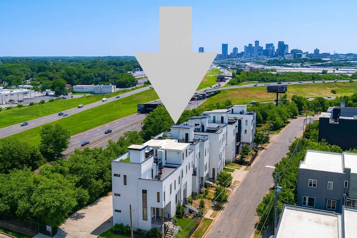 Skyline Rooftop Views•elevator•9 Beds•5min Dt - Nashville
