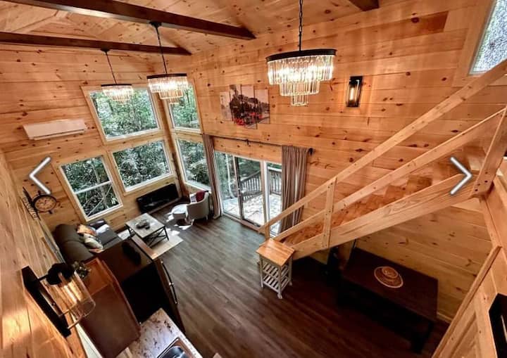 Box Car Cabin | Brand New | Hot Tub| | Fire Pit - Menifee County