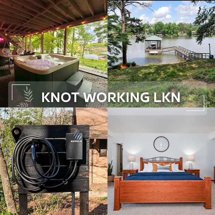 Lkn Lakefront | Pvt Dock | Hot Tub | Pet Friendly - Statesville, NC