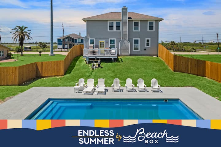 Family Home In West Galveston W/ Arcade Near Beach - Galveston, TX