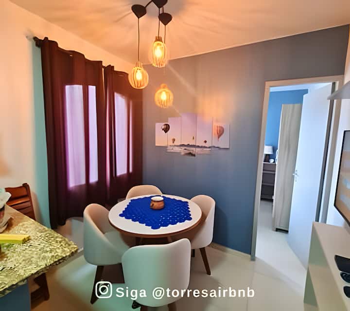 Apto 02 Quartos | Ar | 500m Do Mar | 6x Sem Juros - Torres, Brasil