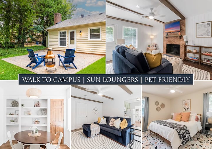 Elon 3br Escape | Walk To Campus | Patio + Bbq - Burlington, NC