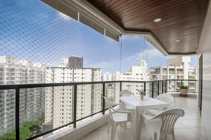 Apto Alto Padrao Varanda C Churrasqueira 2 Vagas - Guarujá