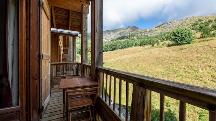 Studio 3 Pers, Superbe Balcon Vue Montagne - Albiez-Montrond