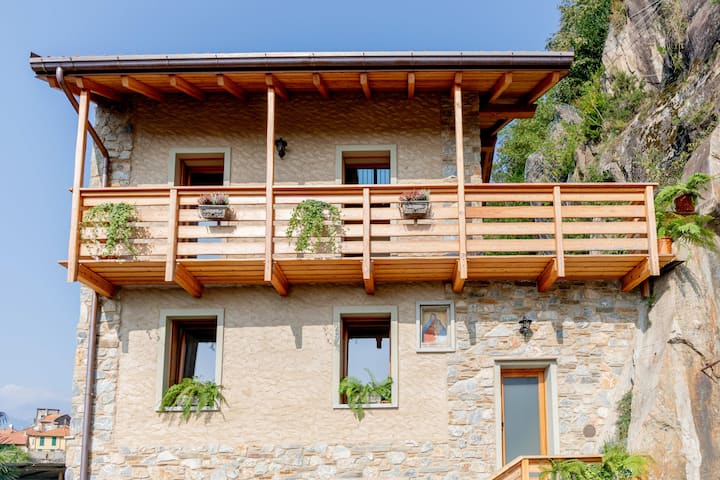 Green Chalet-jacuzzi-spa-lake View - Bellano