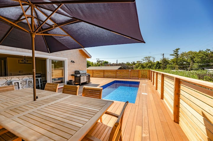 5br Oceanview Fire Island, Ny | Pool | Deck - Ocean Beach, NY