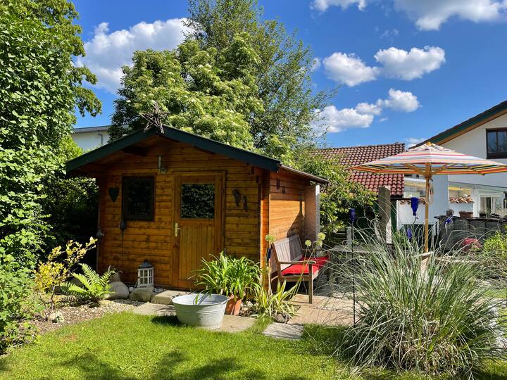 Garden Shed With Terrace, 7m² - Bad Aibling