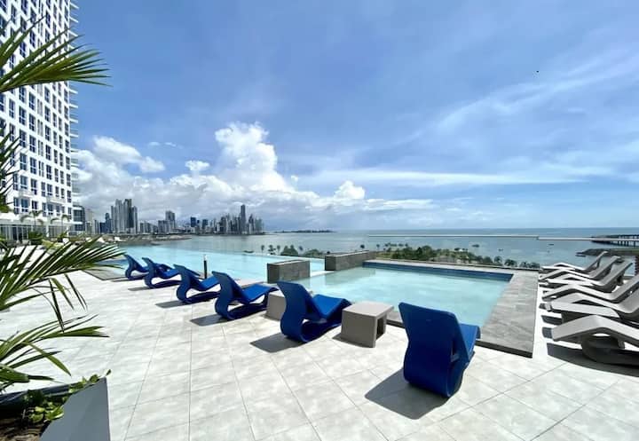 The Sands Modern Oceanfront Apartment Panama City! - Ciudad de Panamá