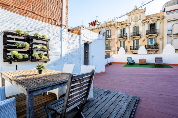 Private Terrace Attico 3bd In Gran De Gracia - Cerdanyola del Vallès