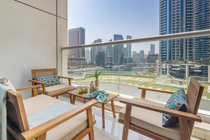 Premium 2br Apt In Dubai Marina W/ Serene Views! - Dubai