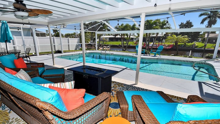 Coral Sunshine - Large South Terrace With Pool/spa - ケープコーラル, FL