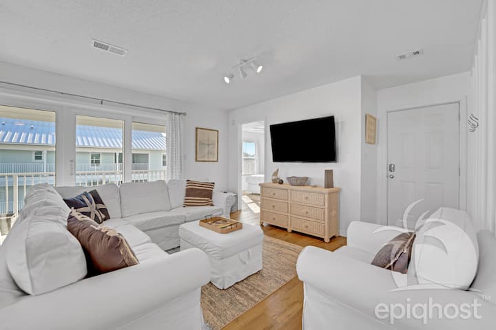 Surfsidevilla-gorgeous 3br/2ba - Steps From Sand! - Seagrove Beach, FL