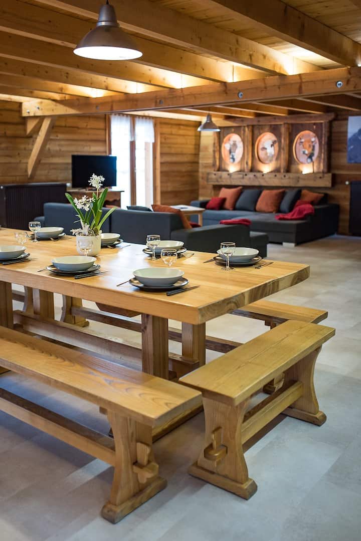 15 Person Mountain Chalet - Close To The Village C - Saint-Sorlin-d'Arves