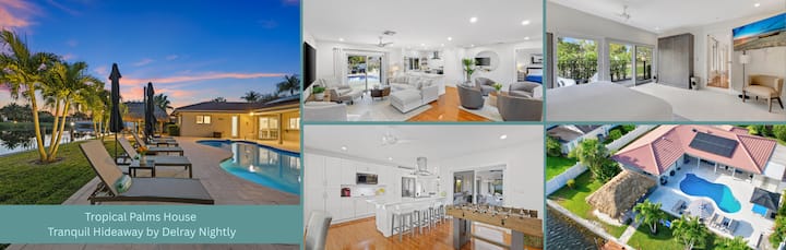 796 Waterfront Escape: Heatd Pool, Dock & Tiki Hut - ボカラトン, FL