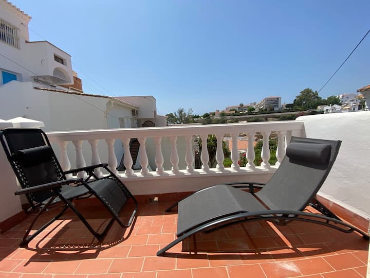 Shr049 Gran Apartamento Playa Burriana Area. - Nerja