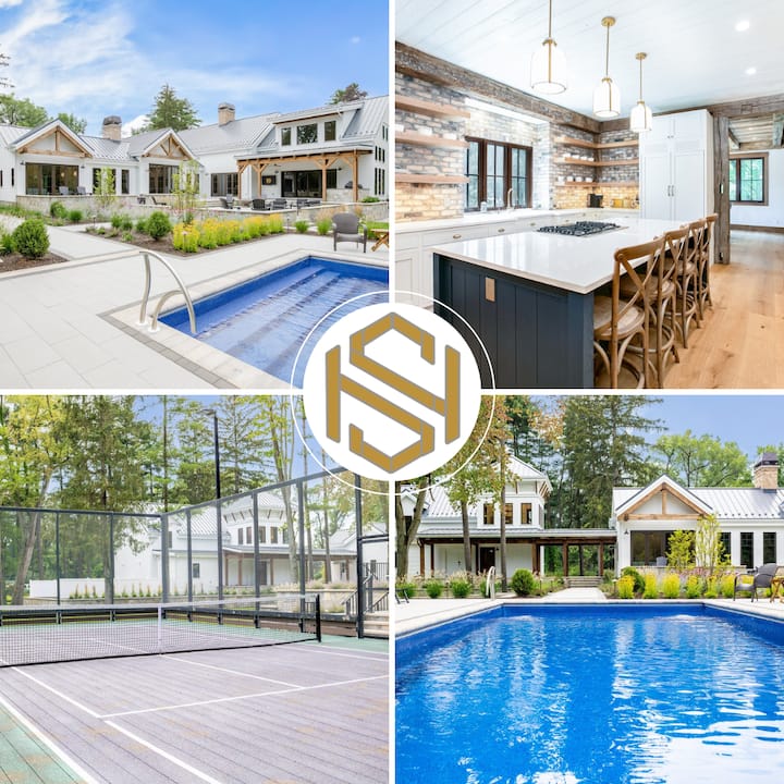 4br Fr. Sorin's House W/ Pool And Paddle Tennis - 南灣