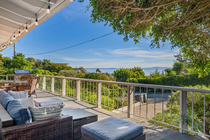 Summerland Oasis - Ocean Views, Bbq, Hot Tub - Carpinteria, CA