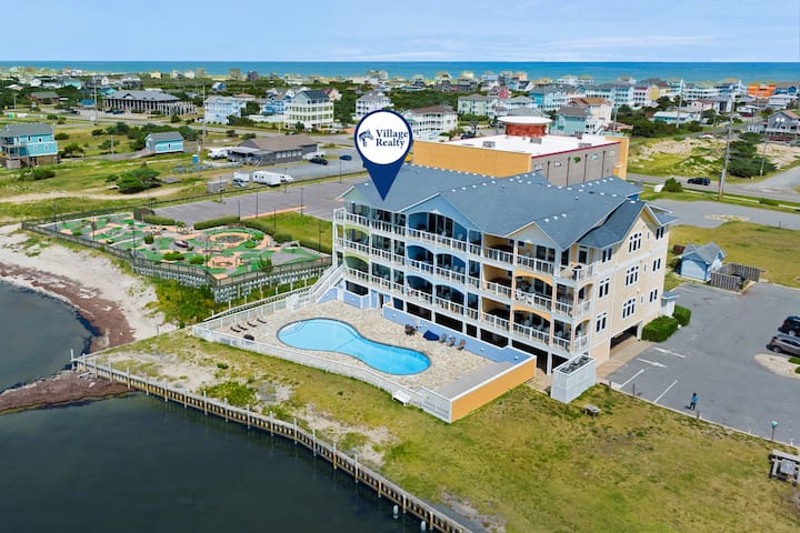 Life Is Good: Soundfront | Hot Tub | Shared Pool - Outer Banks, NC