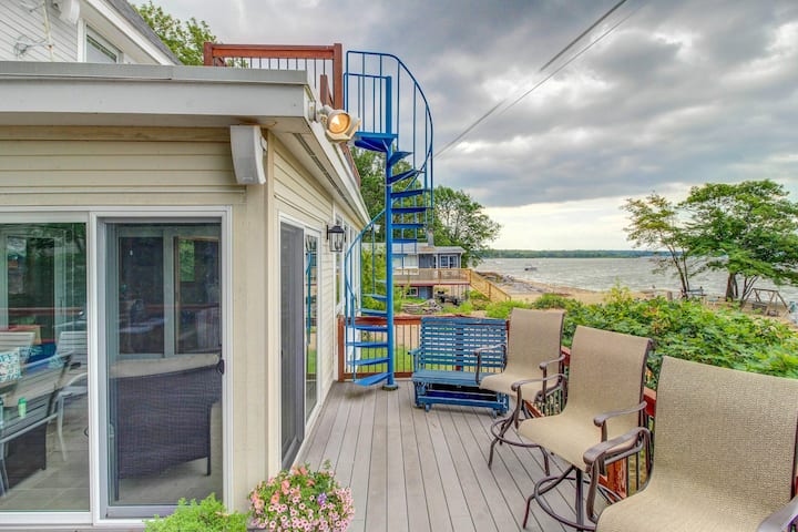 4br Lakefront | Fireplace | Balcony | Firepit - Burlington, VT