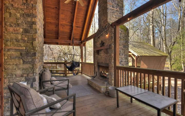 Harley's River Retreat - Coosawattee Resort + Pets - Ellijay