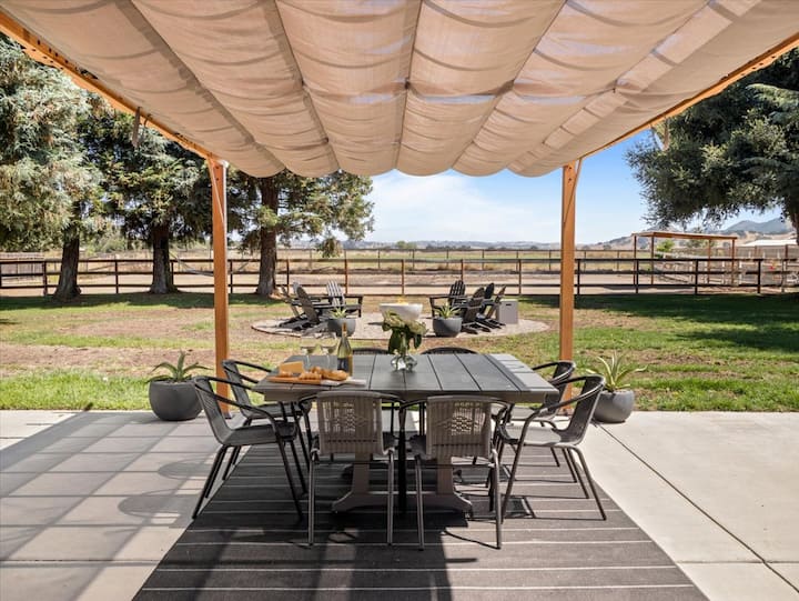 Hot Tub, Fire Pit, Walk To Tasting Rooms! - Los Alamos, California, CA