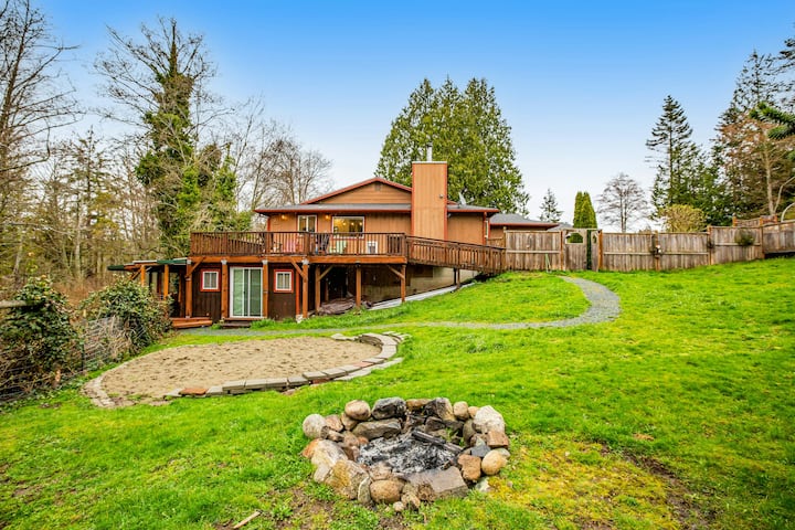 Secluded 3br Whidbey Island Dog Friendly | Deck - Deception Pass State Park, Oak Harbor
