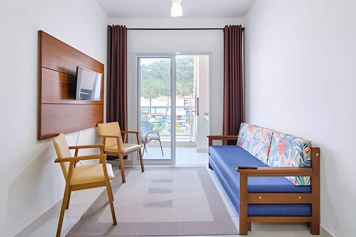 Praia Grande 450m Lazer Completo/ Piscina/sauna - Ubatuba