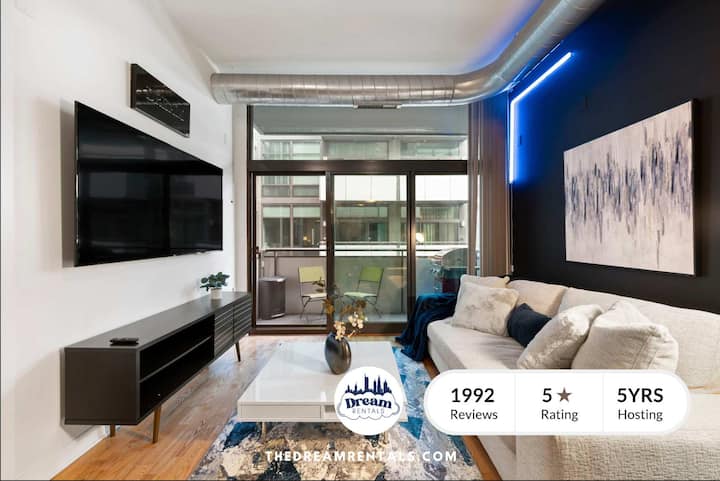 Downtown Condo In Fulton Market With Gym & Rooftop - Soldier Field - Chicago