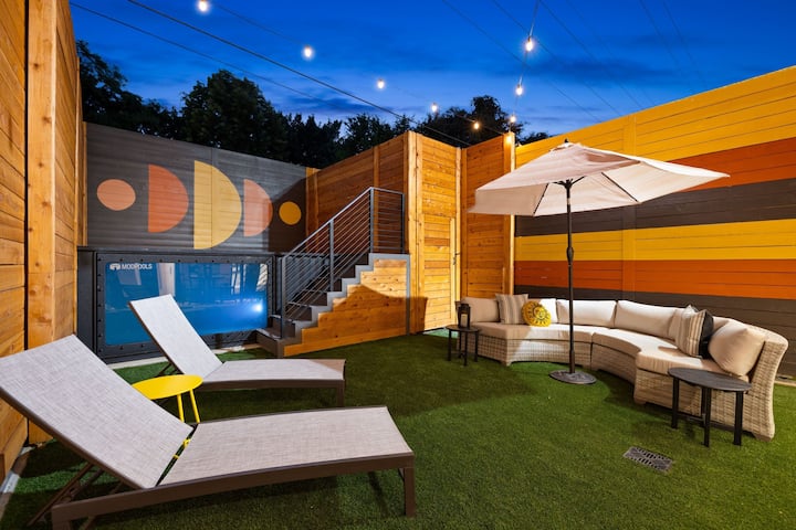 Charming Backyard W/ Private Container Pool : -) - Austin