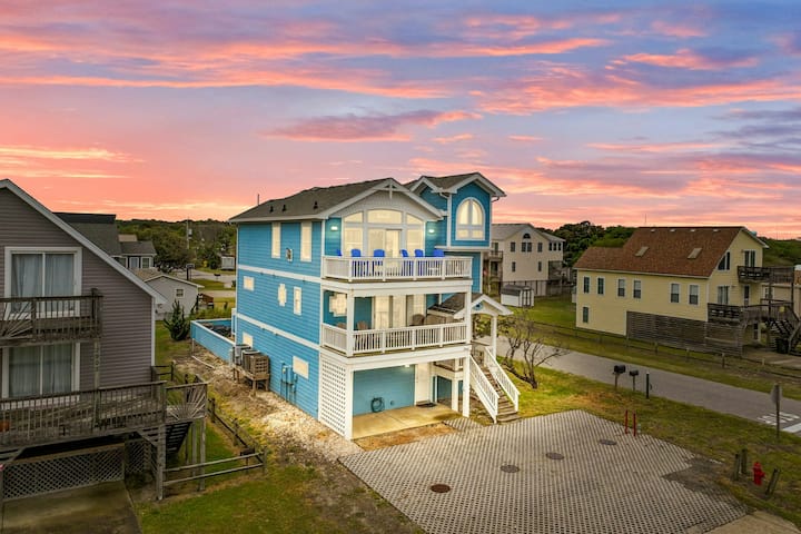 5br Coastal Escape With  Pool & Balconies - Nags Head, NC