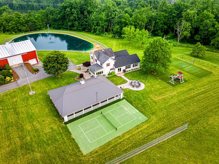 Farmstay W Outdoor Kitchen, Large Groups, Events. - Tuscarora State Forest, Blain