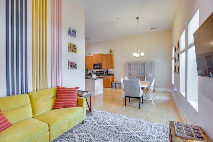 Chic Wilmington Condo In Brooklyn Arts District! - Wilmington, NC
