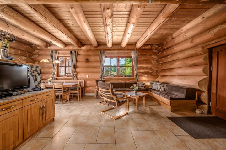 Naturstammhaus Morgensonne - Pegnitz