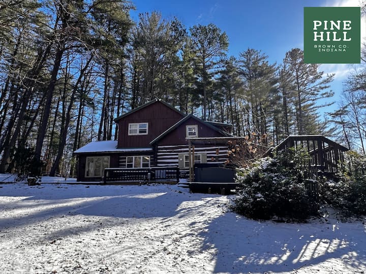 Atop Pine Hill Cabin - Brown County, IN