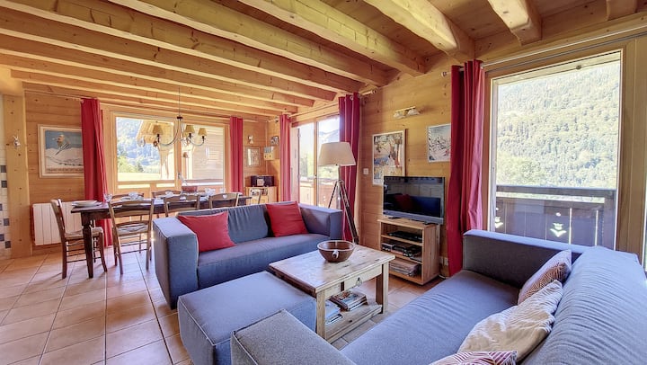 Chalet Mon Frere - 4 Chambres - Wifi - 10 Personne - Bellevaux