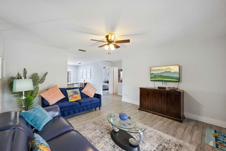 Waterfront-2bdr/1bth -4 Mins To The Beach+ Kayaks - Pompano Beach, FL