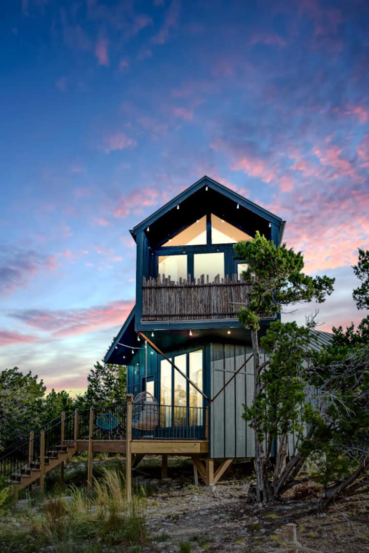 Blue Sage No. 1 — The Tree Mansion (Kid Friendly!) - Enchanted Rock State Natural Area, Fredericksburg