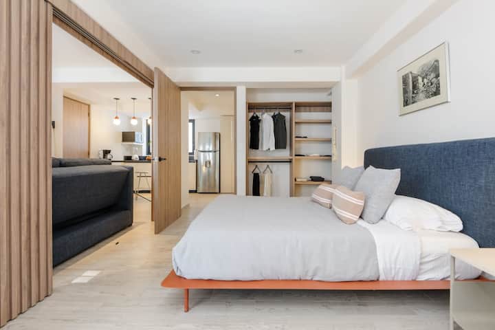 Ideal Apartment For Home Office In La Condesa - Baja California