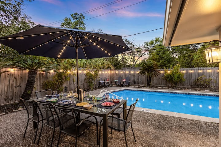 5bed 3bath 16 Ppl, Pool! Nrg/medctr - Houston