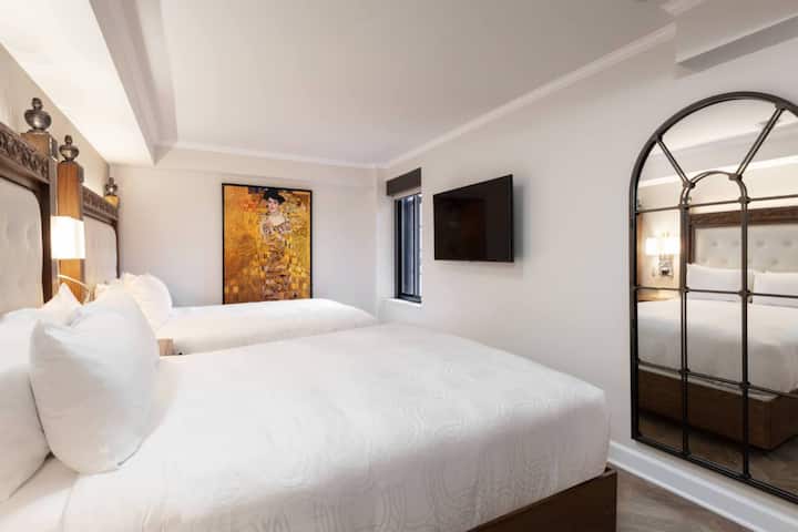 Studio Style W/ 2 Beds In Midtown |No Cleaning Fee - Woodside - Queens NY