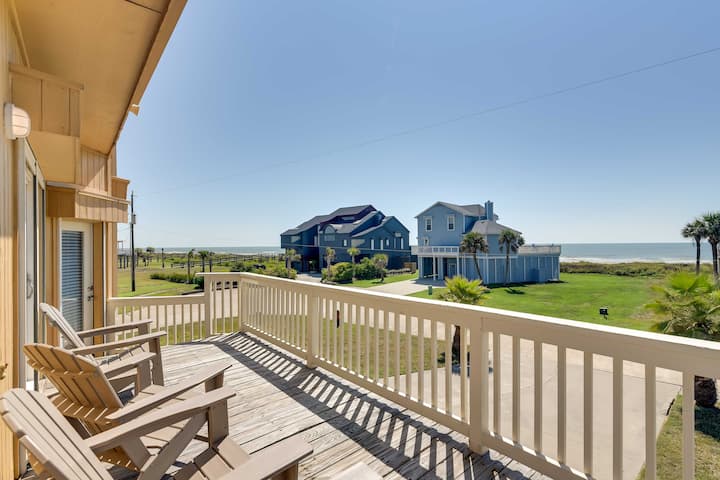 Pet-friendly Galveston Home W/ Wraparound Deck - Galveston, TX